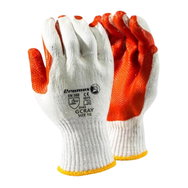 Dromex Synthetic Rubber Coated Crayfish Gloves