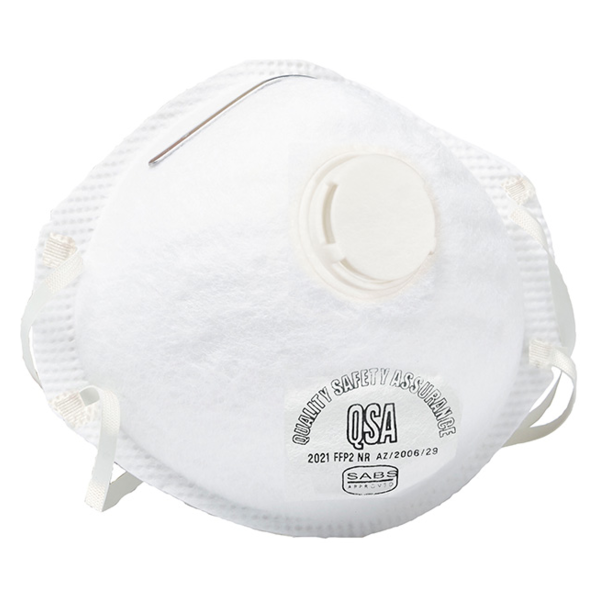 Dromex QSA 2021 FFP2 Valved Disposable Face Mask 12/Box